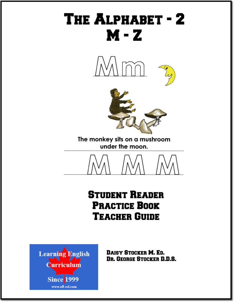 ESL Alphabet Books for kindergarten or preschool