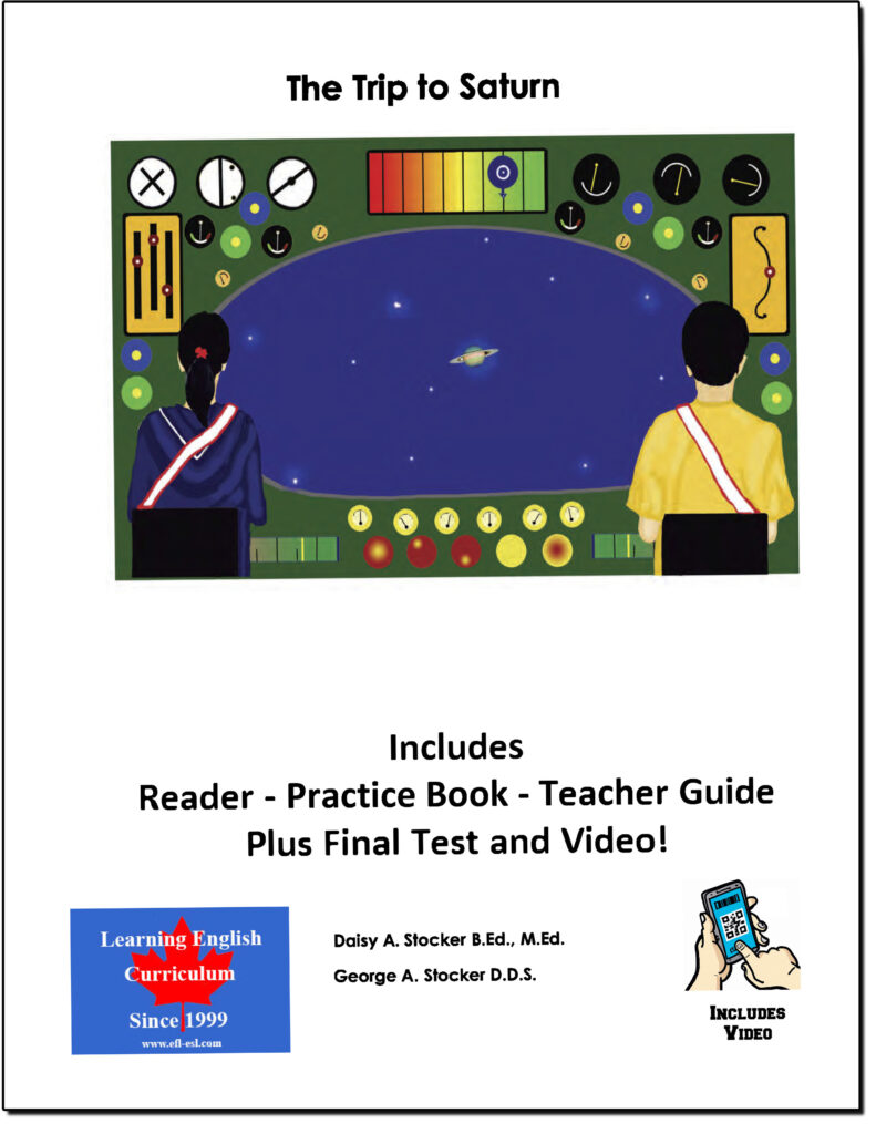 The Trip to Saturn - Children's ESL Textbook