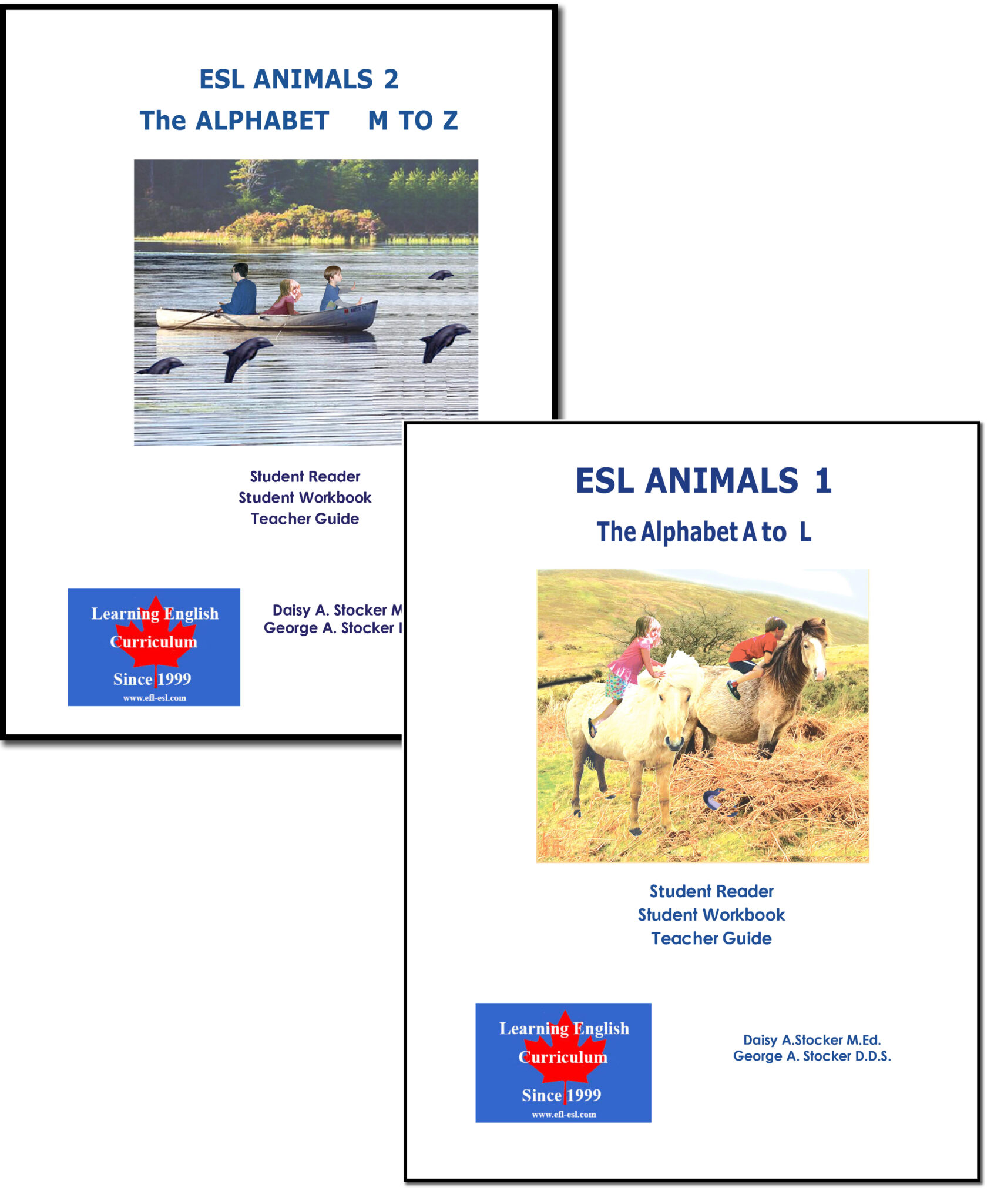 ESL Alphabet Books for kindergarten or preschool